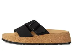 BIRKENSTOCK Almina Platform Sandal - Black