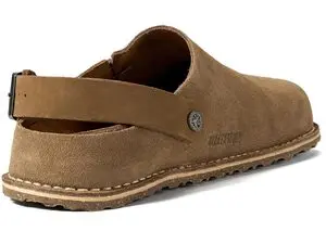 BIRKENSTOCK Lutry 365 Suede Clogs - Green