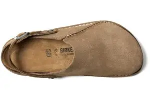 BIRKENSTOCK Lutry 365 Suede Clogs - Green