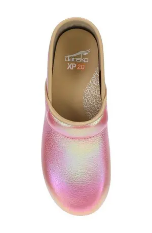 Dansko Xp 2.0 Clog - Pink Iridescent Leather
