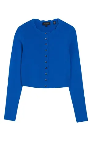 Ted Baker London Scallop Trim Cardigan