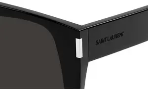 Saint Laurent Vitti 58mm Square Sunglasses