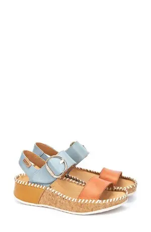 Pikolinos Marina Platform Sandals - Nectar