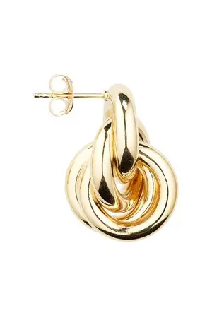 Lié Studio Vera Knot Tie Earrings - 18knsterling Silver