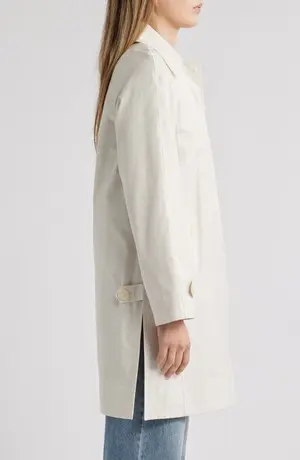 Sam Edelman Mac Single Breasted Coat - Ivory