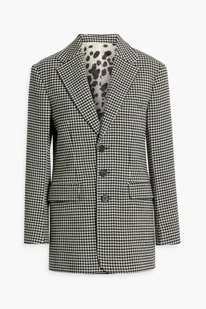 Marni Checked Wool-blend Blazer