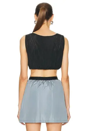 Miu Miu Cropped Tank Top
