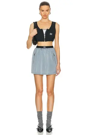 Miu Miu Cropped Tank Top