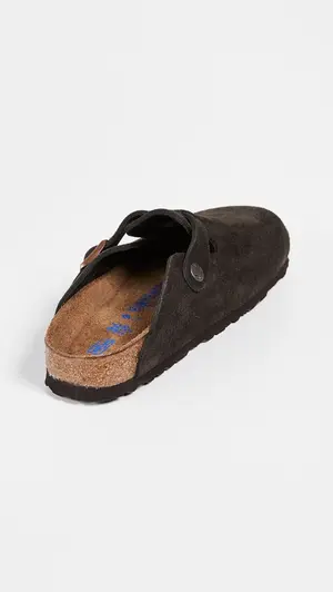 BIRKENSTOCK Boston Soft Footbed Narrow Clogs - Mocha