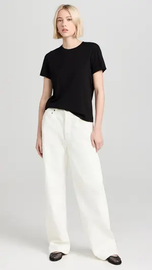 Vince Crew Neck Tee - Black