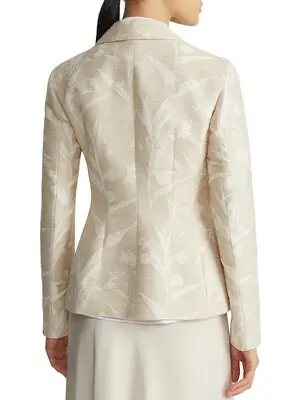 Lafayette 148 New York Dune Floral Jacquard Blazer
