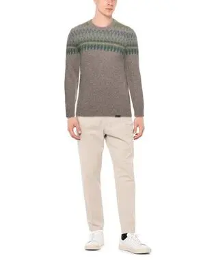 BROOKSFIELD Virgin Wool Blend Sweater - Grey