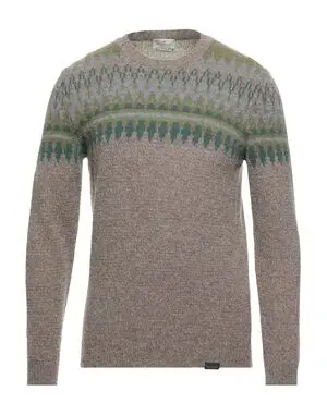 BROOKSFIELD Virgin Wool Blend Sweater - Grey