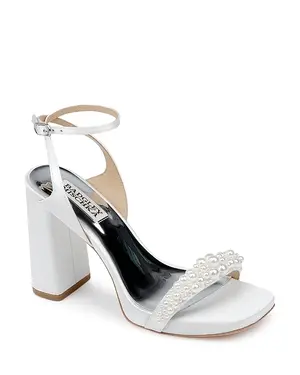 Badgley Mischka Square Toe Sandals For Women