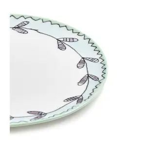 SERAX Marni Blossom Milk Dinner Plate