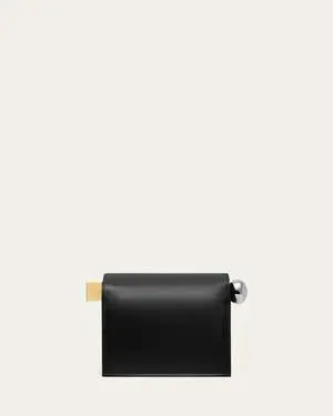 Jacquemus La Pochette Rond Clutch Bag - Black