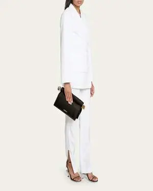 Jacquemus La Pochette Rond Clutch Bag - Black