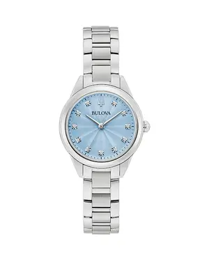 Bulova Classic Sutton Watch - Blue/silver