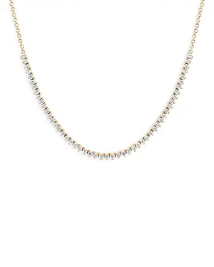 Ef Collection Diamond Collar Necklace - Gold
