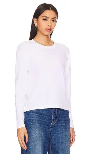 JAMES PERSE Long Sleeve Tee - White