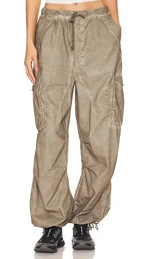 JADED LONDON Oil Wash Parachute Pants