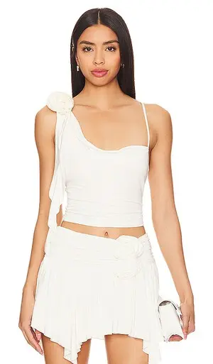 LOVERS AND FRIENDS Casey Top - White