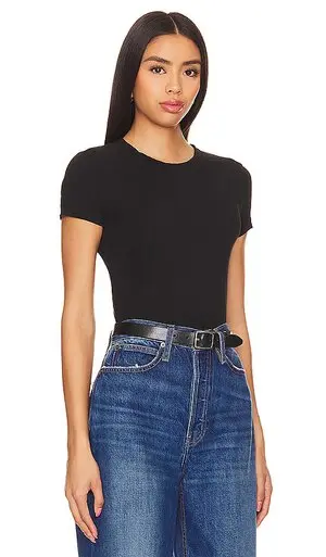 JAMES PERSE Short Sleeve Jersey T-shirt - Black