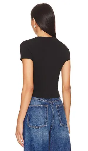 JAMES PERSE Short Sleeve Jersey T-shirt - Black