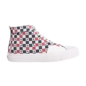 VANS Taka Hayashi X Sk8 Skool Lx Hairy Suede Checker - White