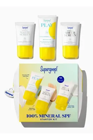 Supergoop!® 100% Mineral Spf Starter Kit