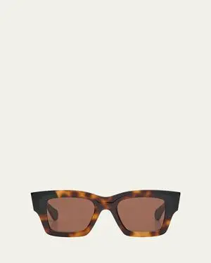Jacquemus Les Lunettes Baci Square Sunglasses - Multi-brown