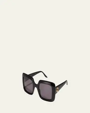 Gucci Interlocking G Oversized Square Sunglasses