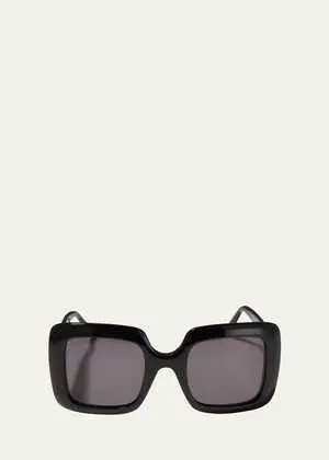 Gucci Interlocking G Oversized Square Sunglasses