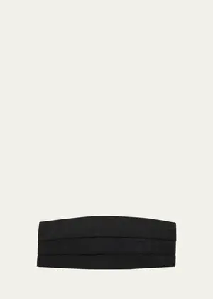 Charvet Silk Grosgrain Cummerbund