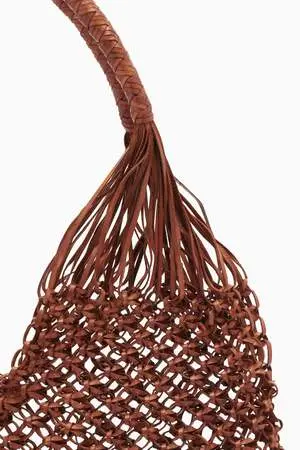 Ulla Johnson Tulia Large Knotted Hobo Handbag