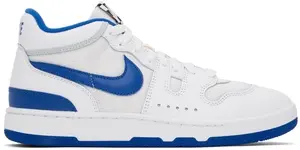 Nike Nike White & Blue Attack Sneakers - White/game Royal-pur