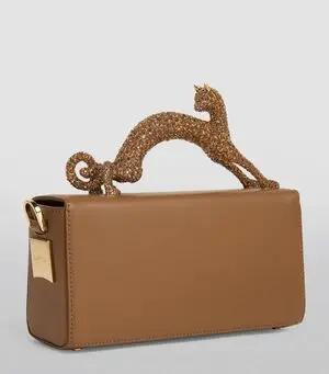 LANVIN Nano Pencil Cat Top-handle Bag