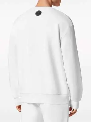 PLEIN SPORT Tiger-print Sweatshirt - White
