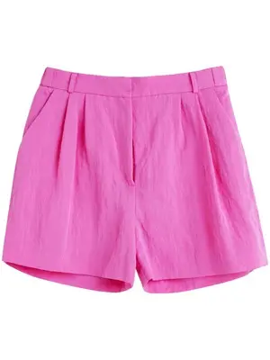 Chinti & Parker Wide-leg Cotton Shorts