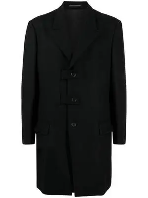 Yohji Yamamoto Cuffed Coats For Men