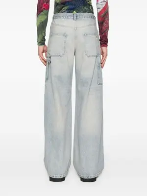 COURREGES Mid-rise Straight-leg Jeans