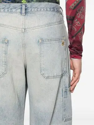COURREGES Mid-rise Straight-leg Jeans
