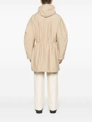 Jacquemus Le Parka Marrone Hooded Coat