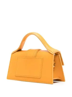 Jacquemus Le Bambino Leather Tote - Yellow