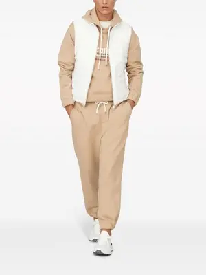 Brunello Cucinelli Straight-leg Cotton-blend Track Pants