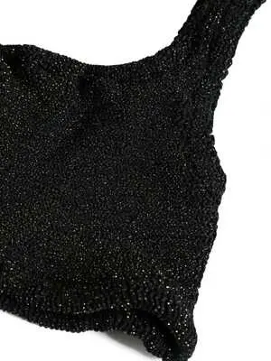 Hunza G Xandra Shirred Bikini - Black