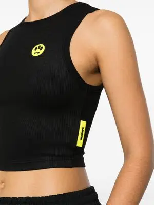 BARROW Logo-print Cropped Top