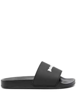 Palm Angels Embossed Slides Slipper