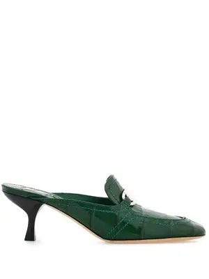 Ferragamo Embossed Mules Clogs For Women