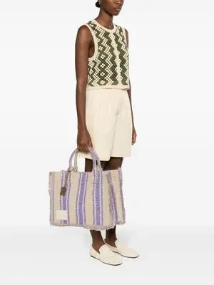 Sandro Kasbah Tweed Tote Bag